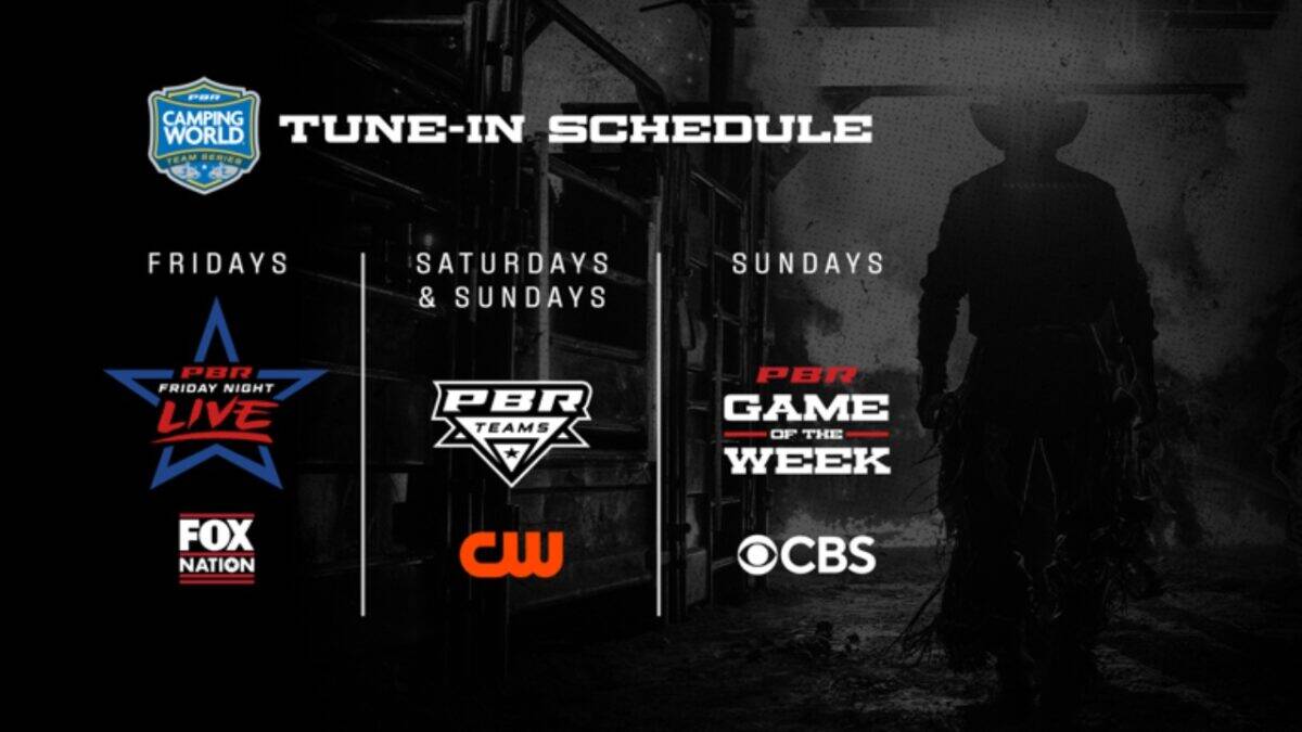 PBR Teams Inks Broadcast Deal With CW Sports
