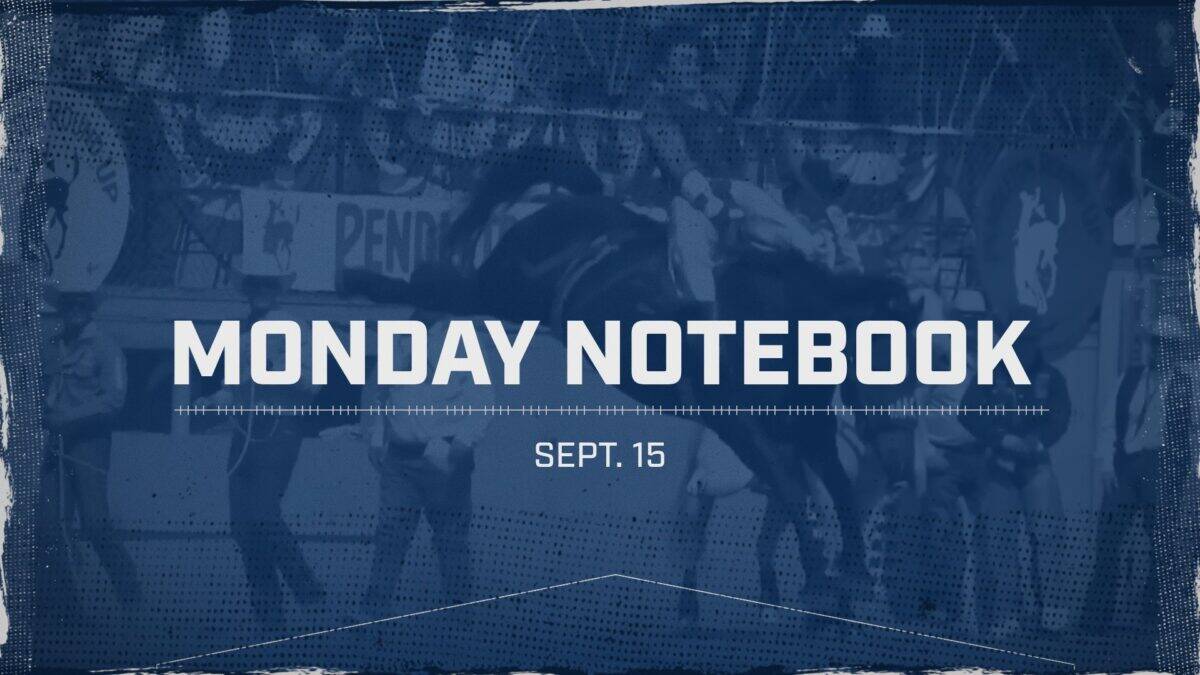 Monday Notebook, Sept. 15: Jacek Frost, Lefty Holman, and Jordan Spears ...